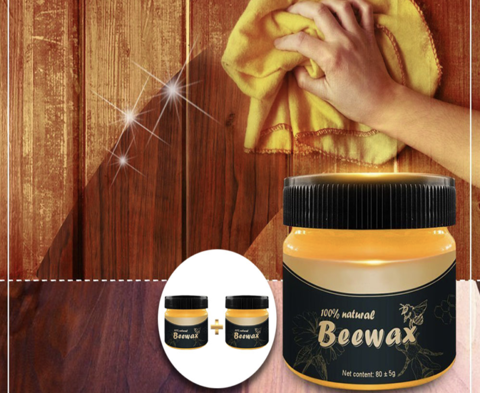VČELÍ VOSK NA NÁBYTOK A DREVO BEEWAX (1+1 GRATIS) - Vipponuka