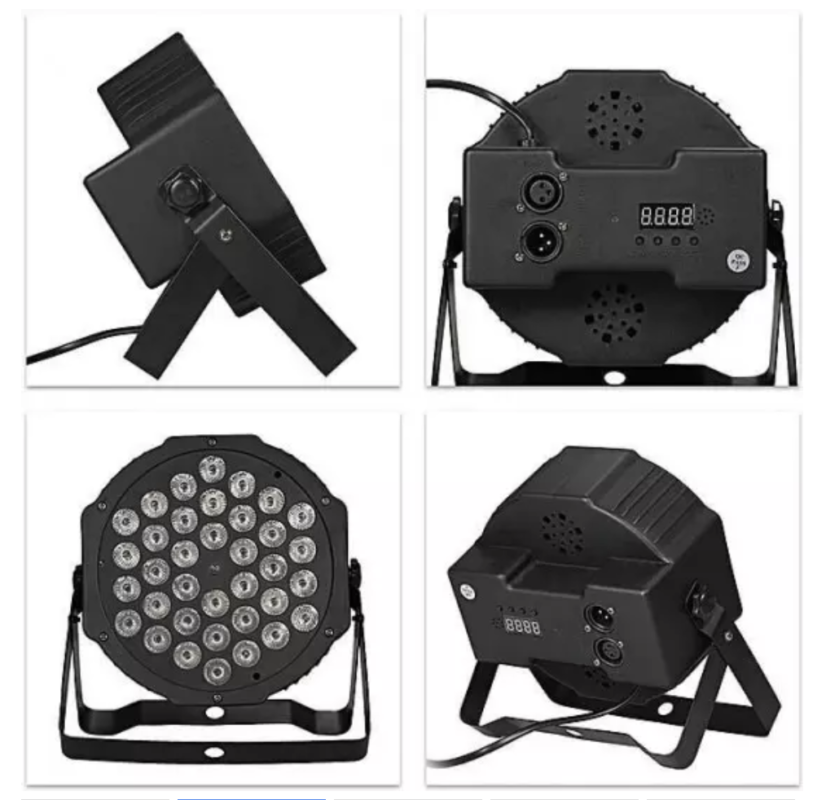 Led Mini Párty Lampa Mini Par 36 Ks Vipponuka